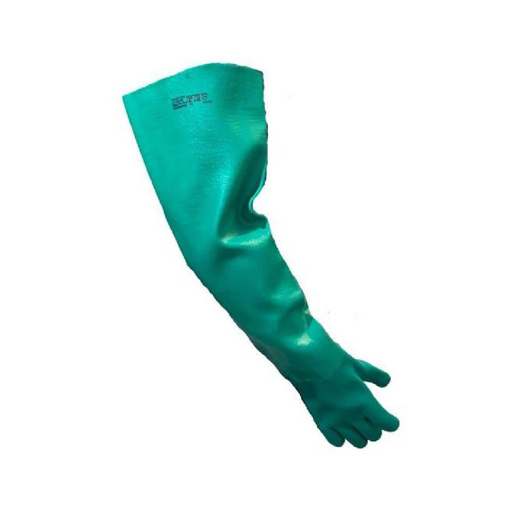 Luva PVC Forrada Verde 70cm - Tul