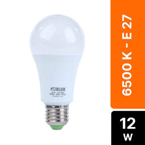 Lâmpada LED 12W 6500K E27 Bivolt - Tul
