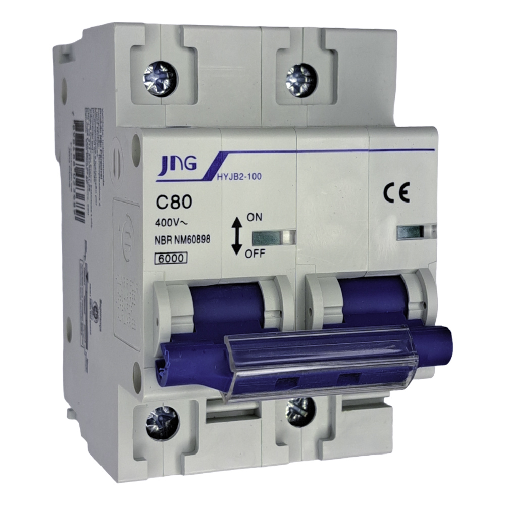 Disjuntor Din Bip 80A Curva C - Tul