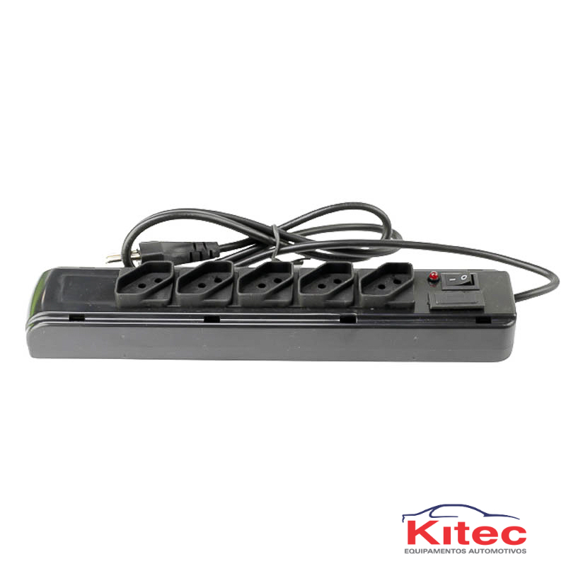 Filtro de Linha 05 Tomadas em Abs Cabo 1.10m - Tul