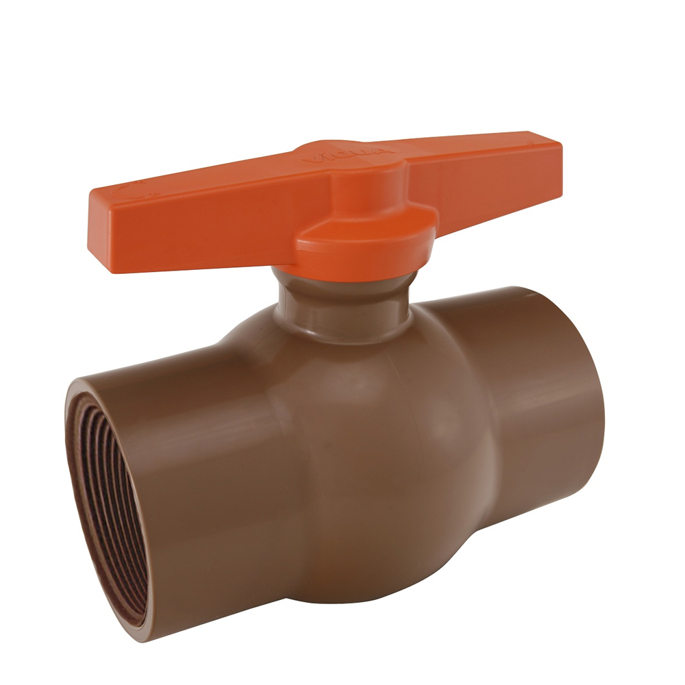 Registro Esfera PVC Rosca Interna 1/2" - Tul